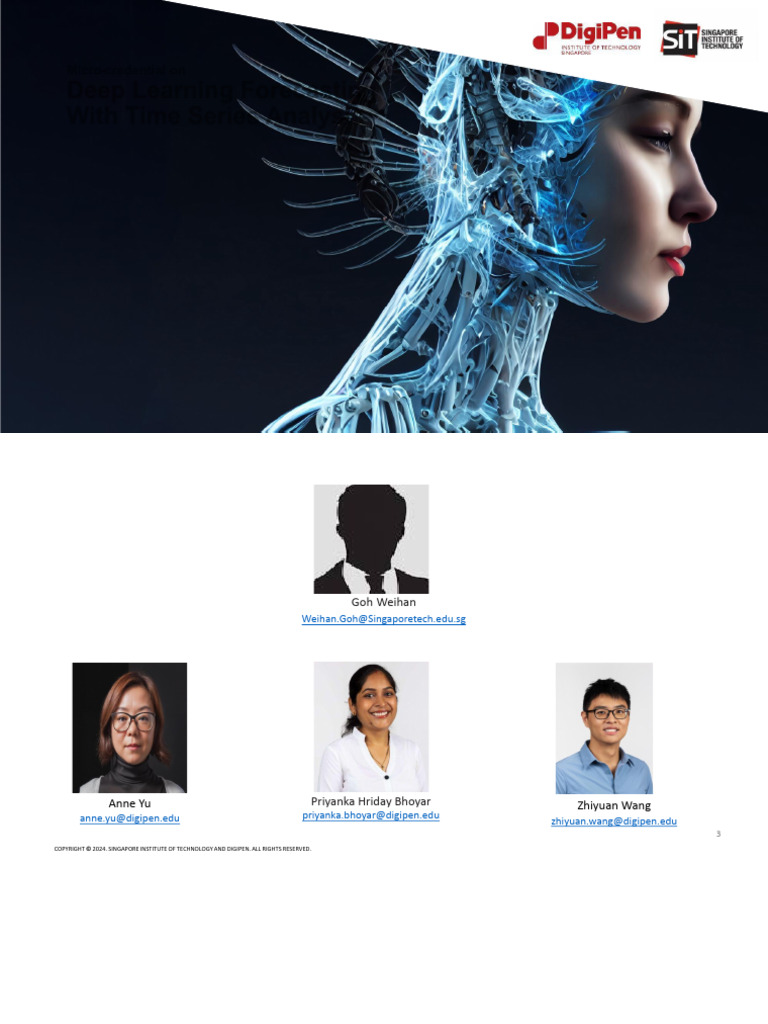 Deep Learning Forecasting With Time Series Analysis Briefing | PDF ...