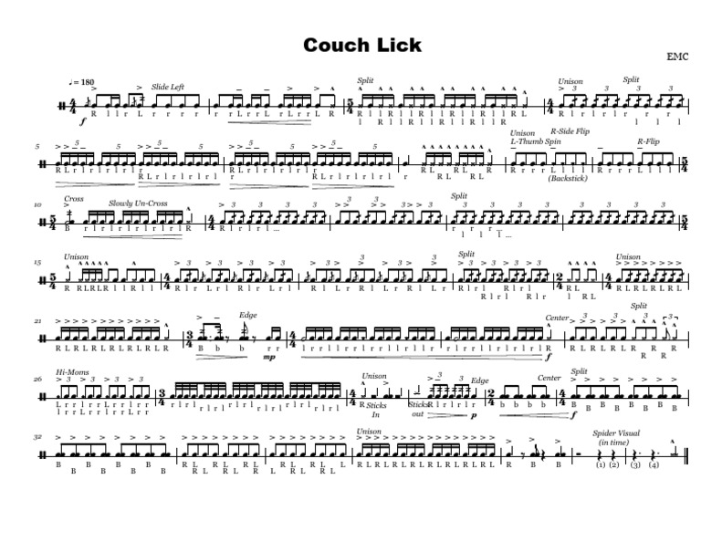 Couch Lick | PDF
