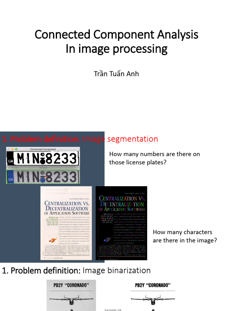 Connected Component Analysis | PDF | Theoretical Computer Science | Graph Theory