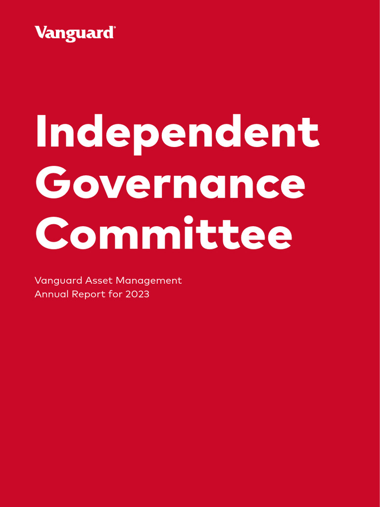 IGC Report 2023 Final 24 May 2024 | PDF | Investing | The Vanguard Group