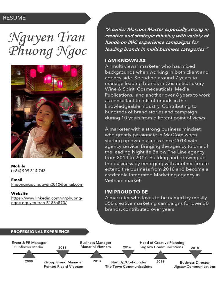 Nguyen Tran Phuong Ngoc - RRH | PDF | Marketing Communications | Brand