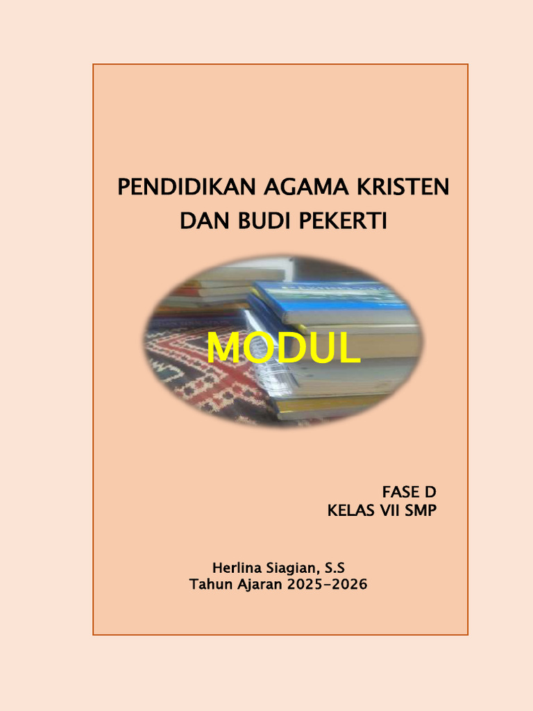 Modul Ajar Agama Kristen Kelas 7 | PDF