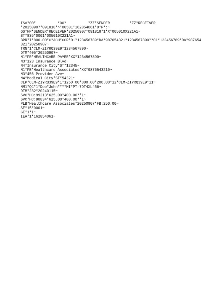 835 - EOB-sample (1) - 1757216905102 | PDF