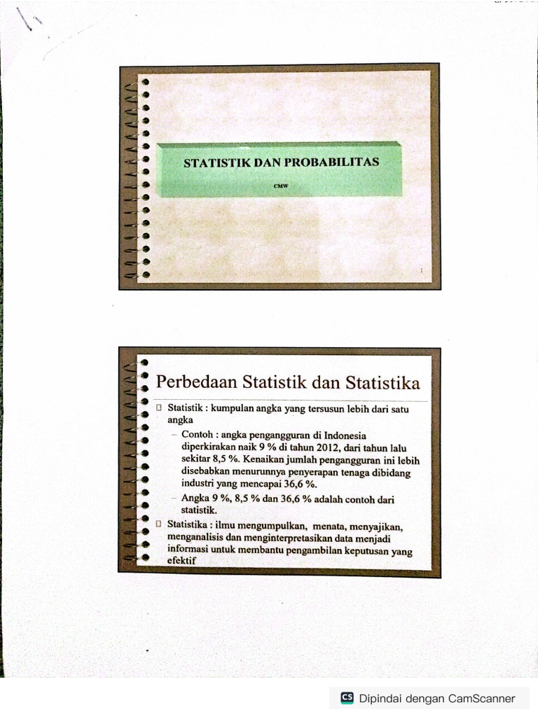 Statistik | PDF