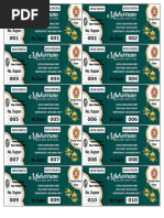 Lucky Draw Number Template Guide | PDF