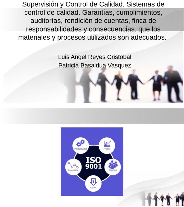 Control de Calidad: Sistemas y Auditorías | PDF