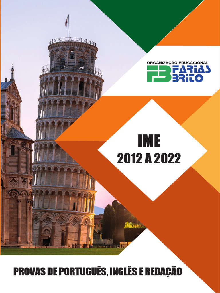 Provas IME 2012-2022: Português e Inglês | PDF | Tempo | Teoria da ...