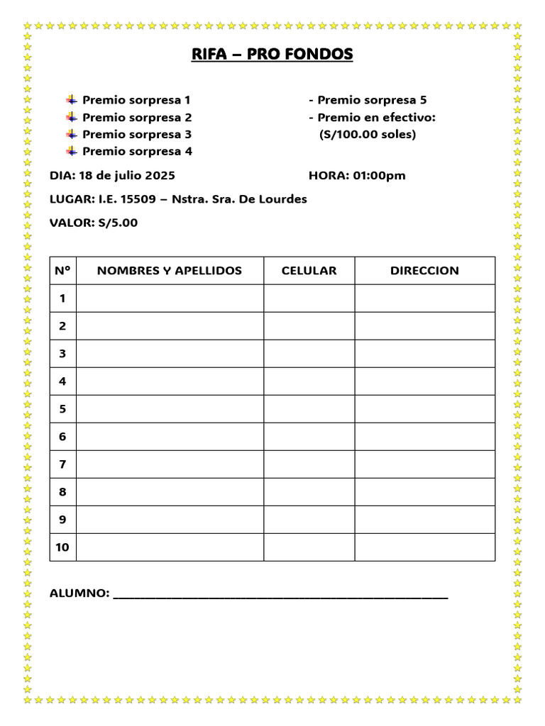 Rifa | PDF