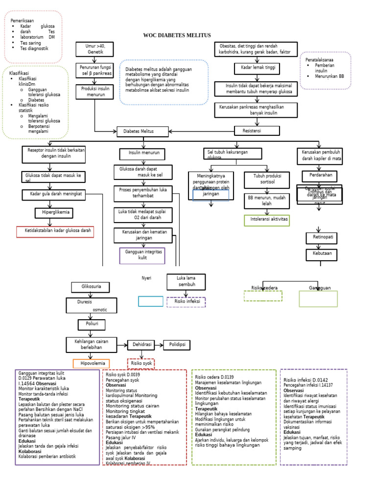 Woc Patway Diabetes Kel 1 | PDF
