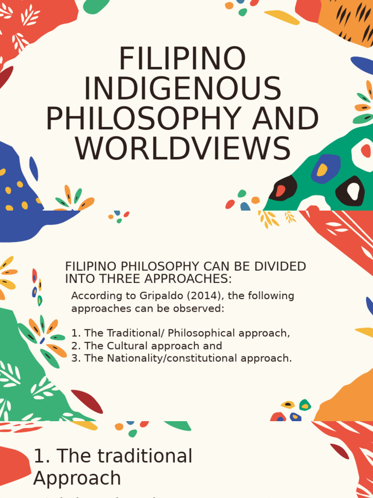 Filipino Indigenous Philosophy Overview | PDF | Liberal Arts Education