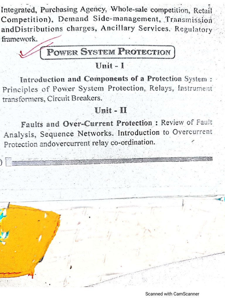 Power System Protection Pdf