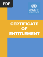 UNJSPF Member Self-Service Guide | PDF | Pension