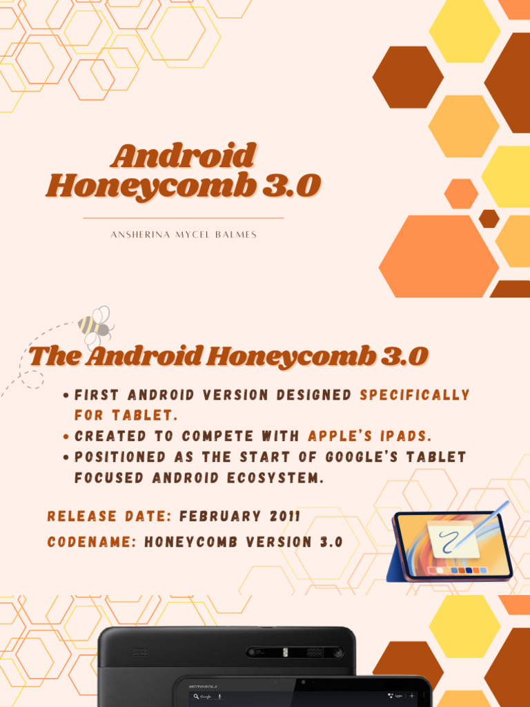 Android Honeycomb 3.0 Presentation PDF | PDF