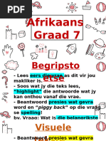 Afrikaans Lettergrepe en Lettergreepverdeling | PDF