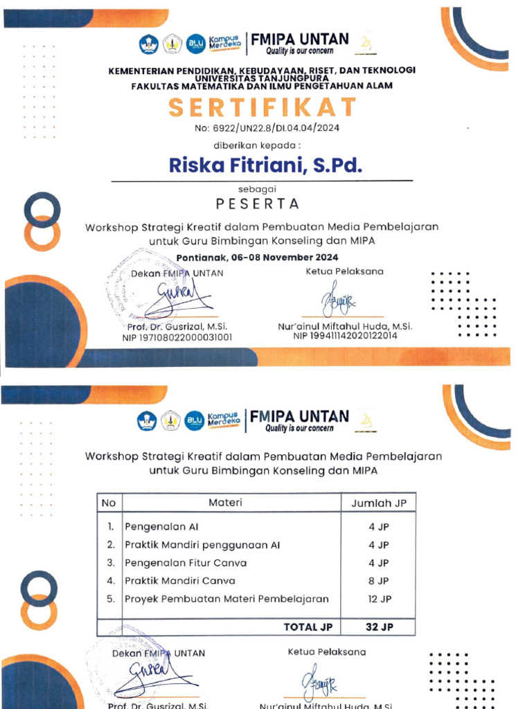 Riska Fitriani, S.pd. | PDF