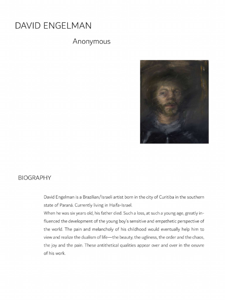 David Engelman Portfolio | PDF