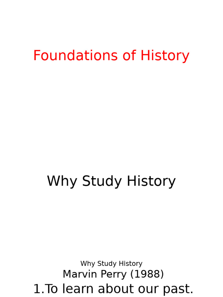 GE 2 Lesson 1. FOundations of History | PDF | Knowledge | Destiny