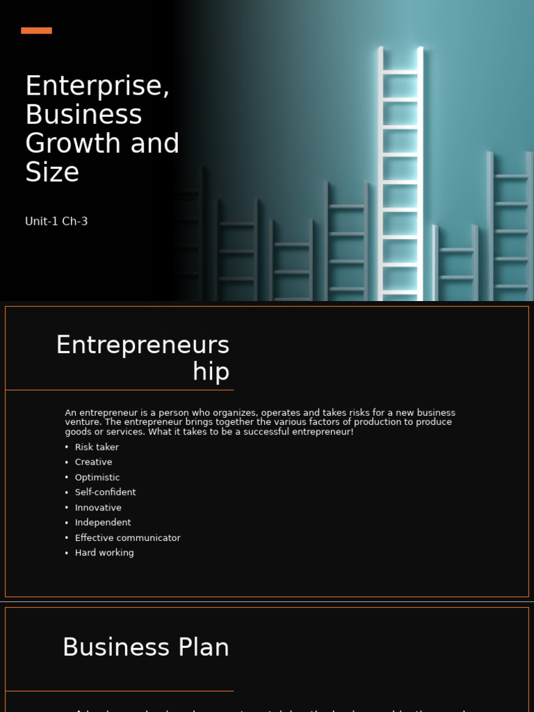 Enterprise Business Growth & Size | PDF | Entrepreneurship | Mergers ...