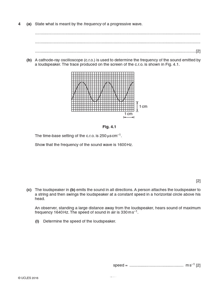 Revision Worksheet Waves Etc | PDF | Waves | Diffraction