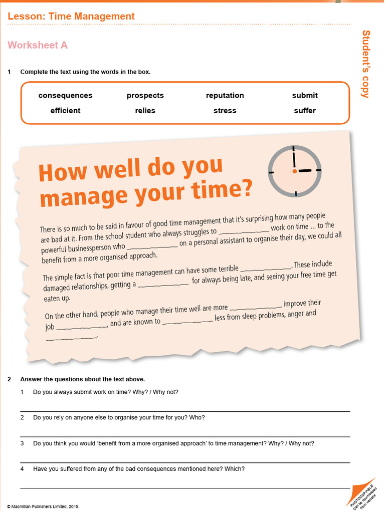 Time Management Lesson | PDF | Chess Theory | Chess