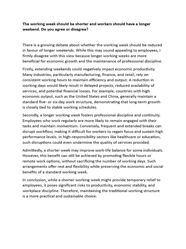 IELTS Task 2 (Agree Disagree) Band 8 Sample Answer | PDF