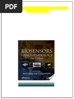 Biosensors Nanotechnology, 2nd Edition Inamuddin No Waiting Time | PDF | Biosensor | Antibody