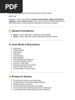 Descriptive Forest Writing Examples | PDF | Trees | Rainforest