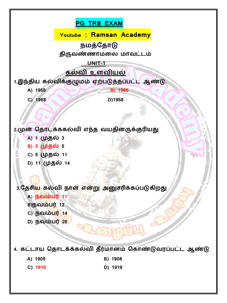 Psy Unit 1 Full Revision | PDF