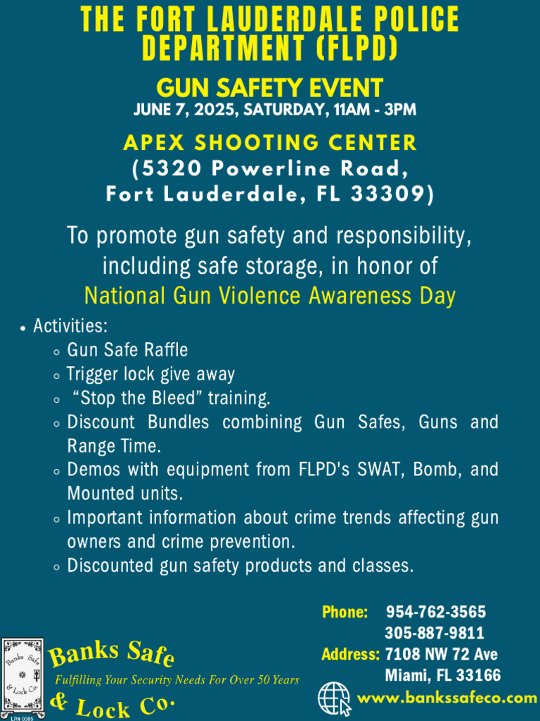 Apex Shooting Center Gun Safety Event | PDF