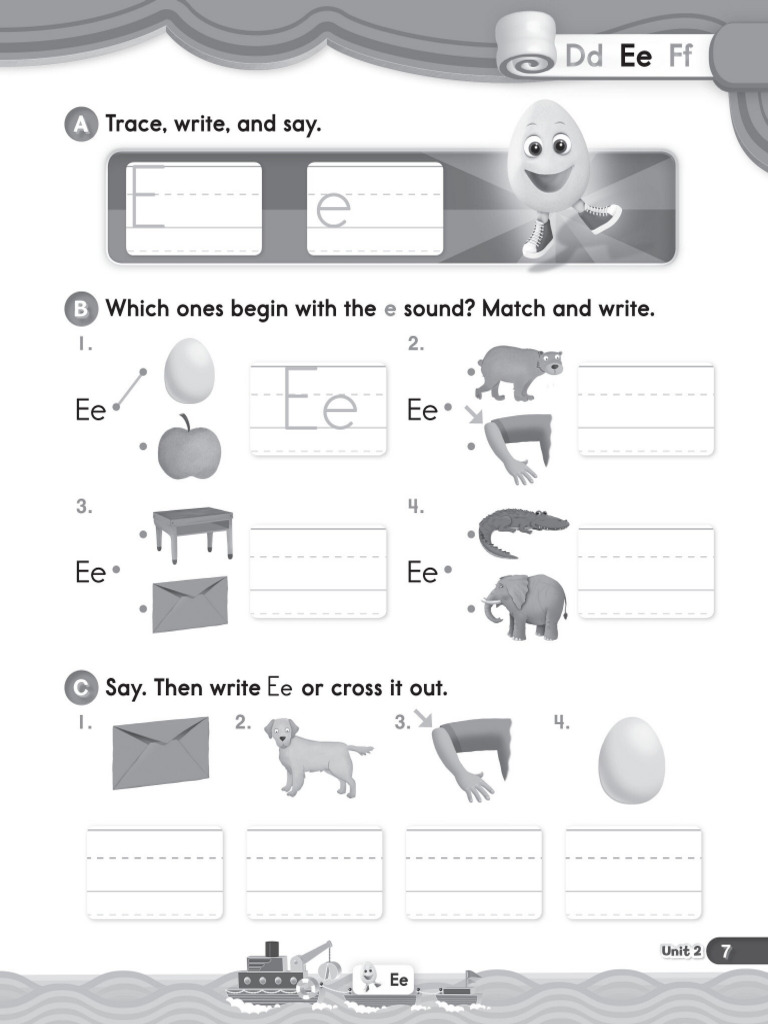 Letter E - Homework | PDF