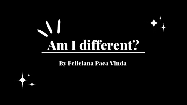 Am I Different - 20250615 - 000512 - 0000 | PDF