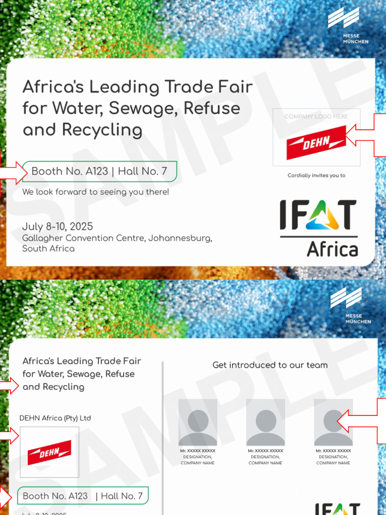 Ifat 2025 Exhibitor Kit Sample | PDF