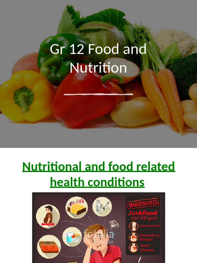 Food and Nutrition Slides 2 | PDF | Glycemic Index | Diabetes