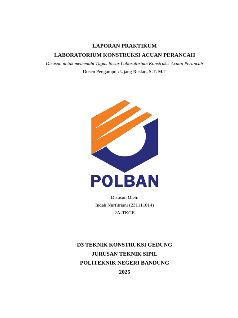 Laporan Acuan Dan Perancah | PDF
