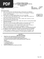 Sample Paper-2 Ssc 2025-26 Class x | PDF | Mahatma Gandhi | Democracy