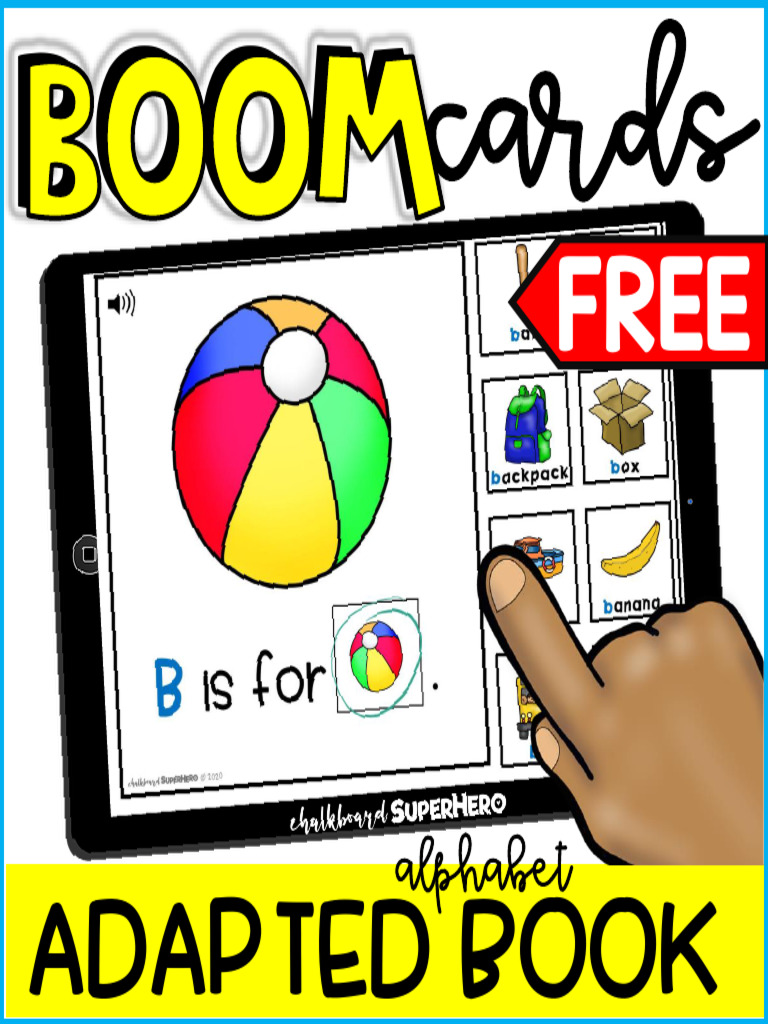 Free Adapted Alphabet Boom Cards | PDF