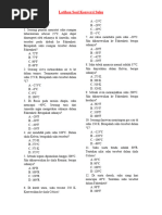 Contoh Soal Termometer dan Pembahasan | PDF