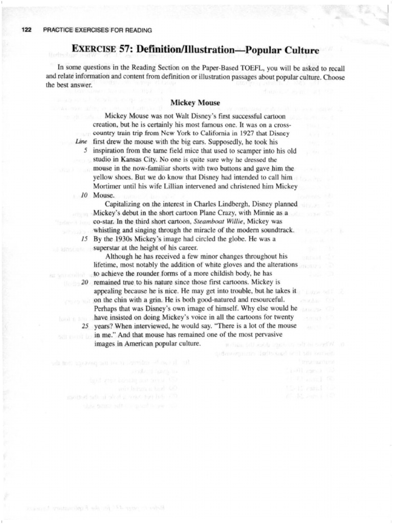 Practice Reading 57-Mickey Mouse | PDF