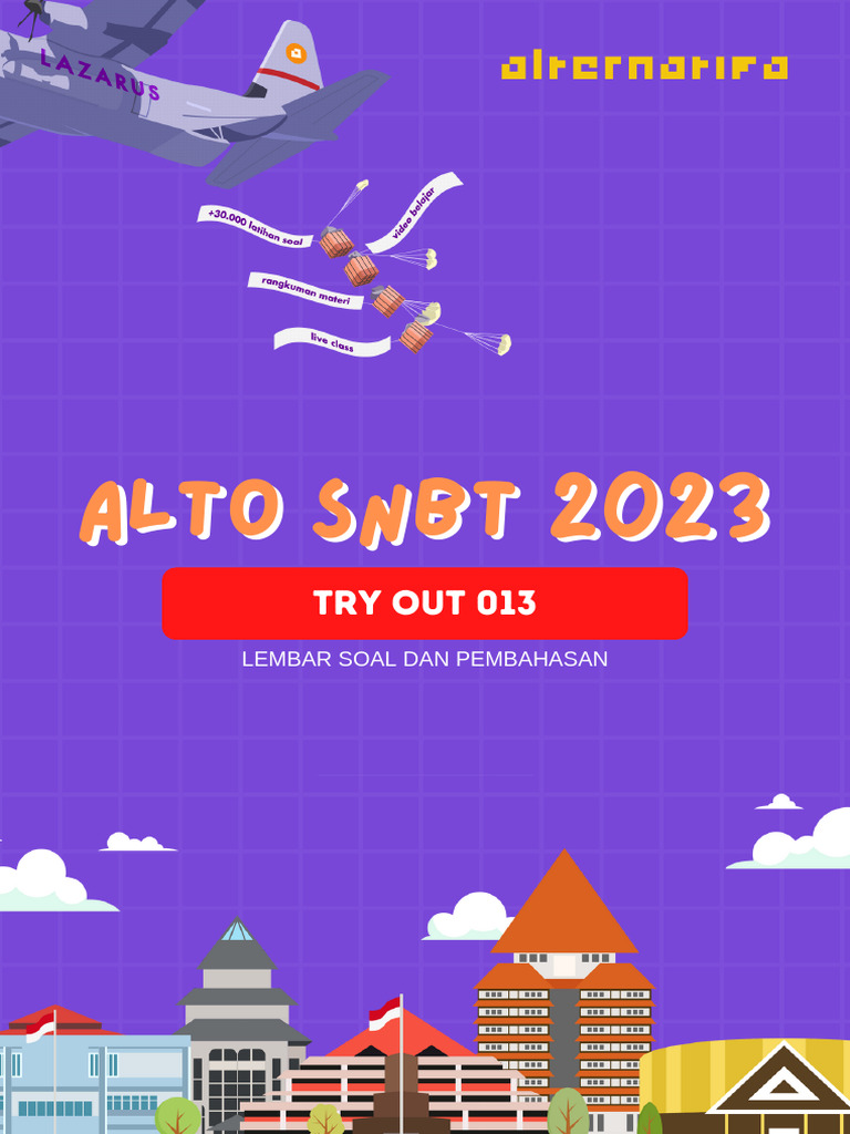 Soal - Alto SNBT 013 | PDF