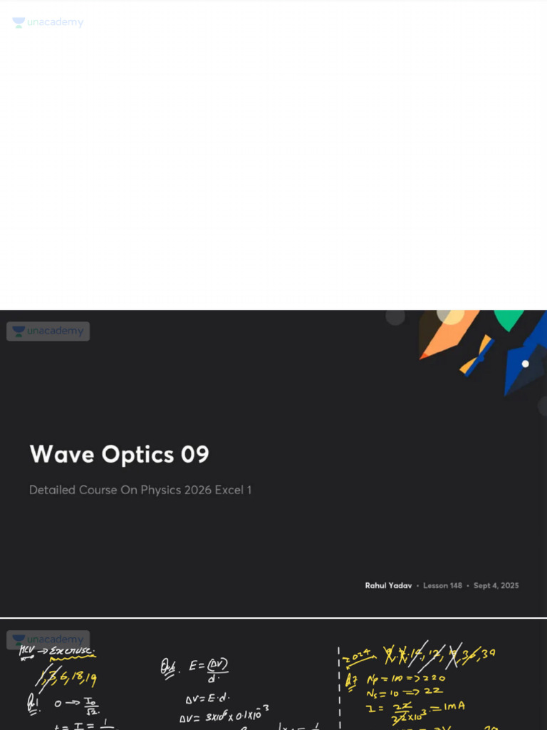 Wave Optics 09 With Anno | PDF