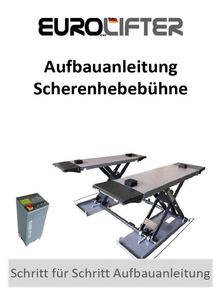 Fabelhafte Scherenhebebuhne Selber Bauen Pdf Bilder