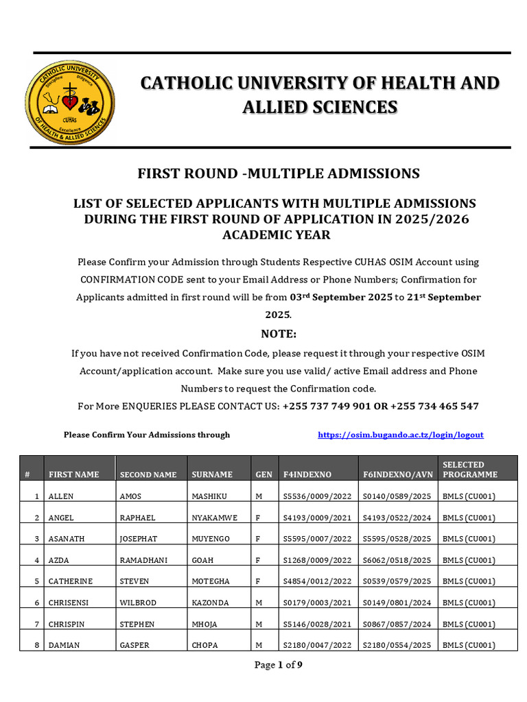 Undergraduate Multiple Round1 2025 2026 | PDF