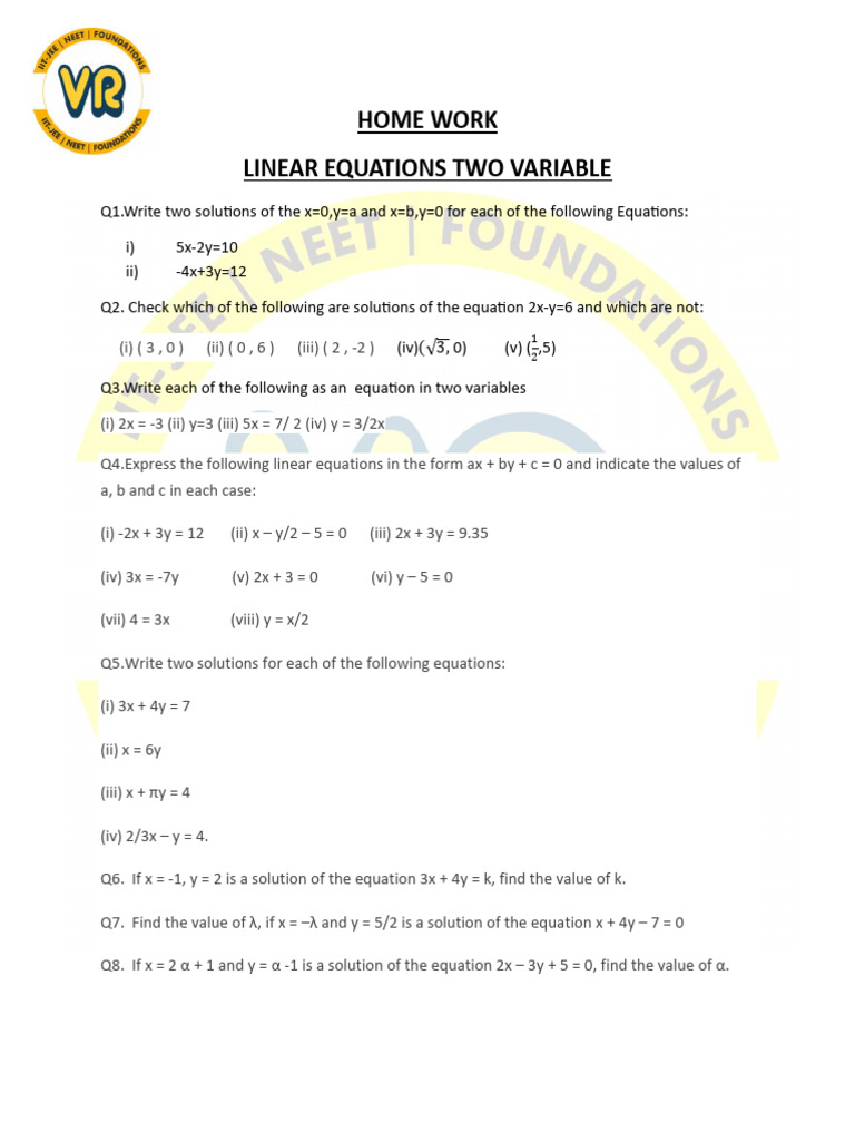 Home Work Class 9 Ch-4 RD | PDF