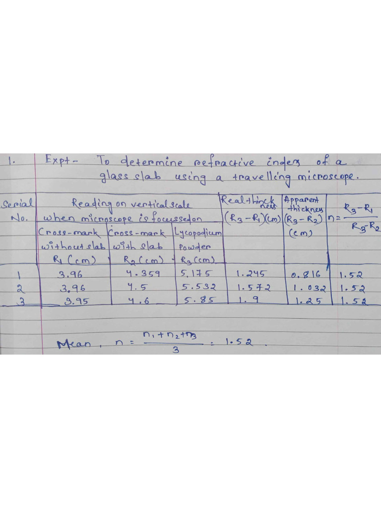CBSE Physics Practical Reading | PDF