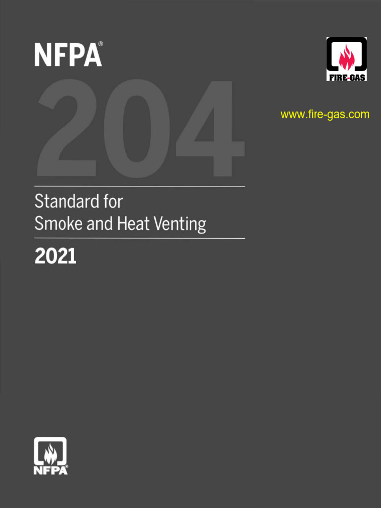 NFPA 204: Smoke Venting Standards | PDF | Fires | Convection