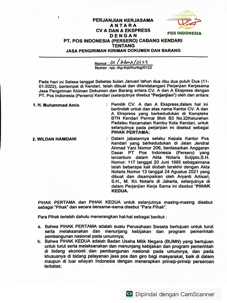 Pks Cv a Dan a Ekspress | PDF