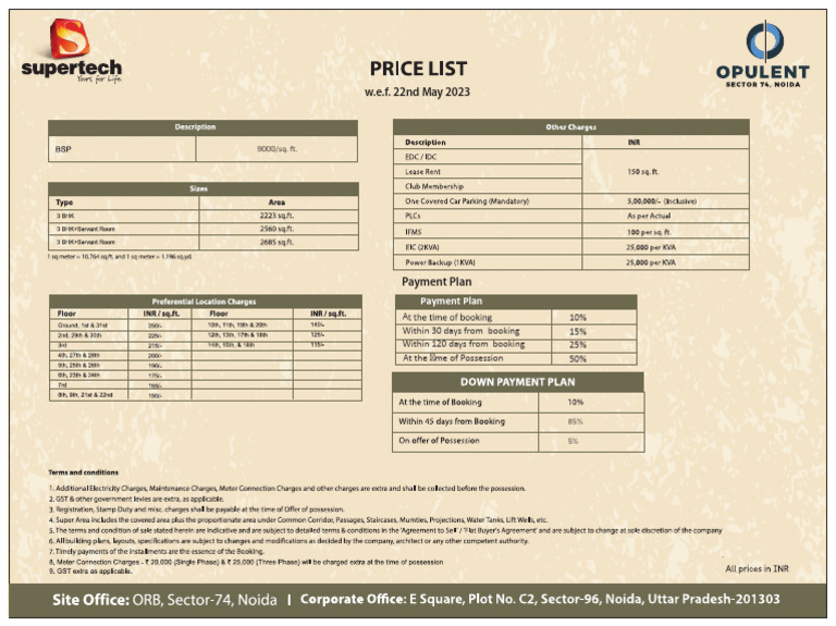 ORB Price List - 27 Jan 23-1 | PDF