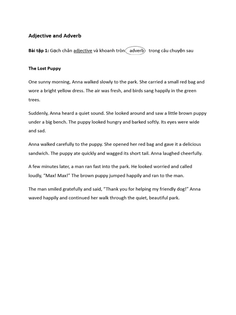 Homework - Adjective and Adverb | PDF | Chess | Chess Theory