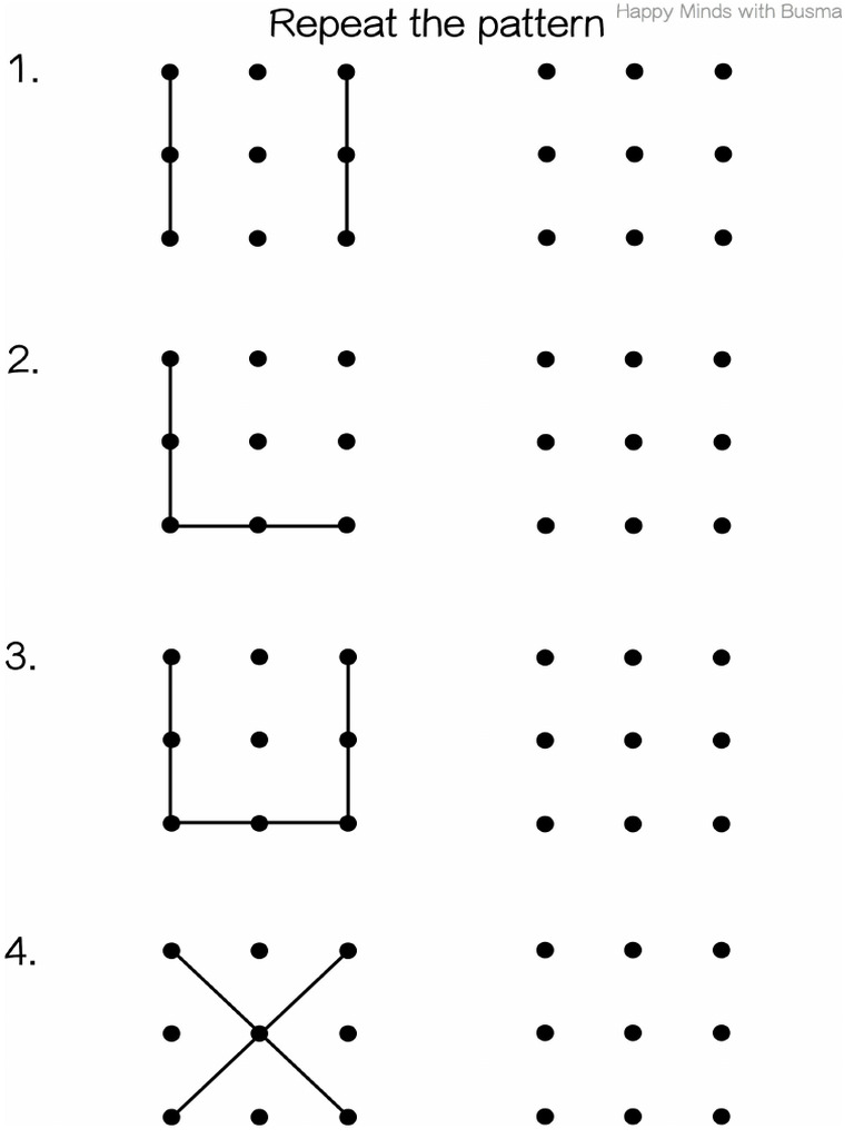 GeoboardPatternworksheets 1 | PDF