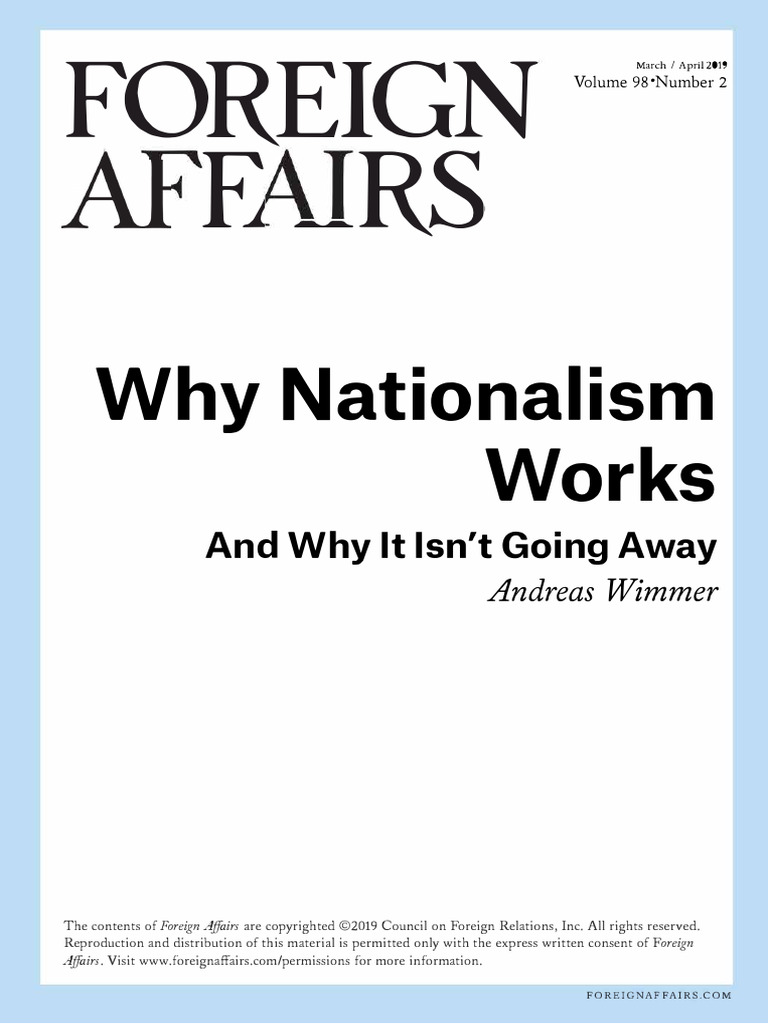 The Enduring Appeal of Nationalism | PDF | Nationalism | Nation State